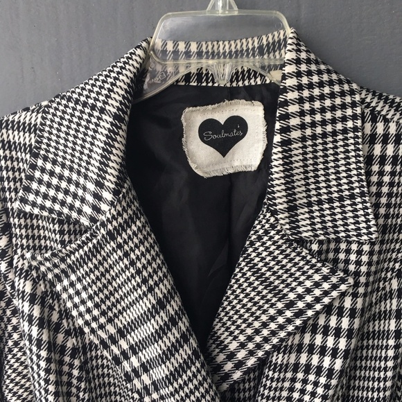 Soulmates | Jackets & Coats | Soulmates Plaid Double Breasted Jacket ...
